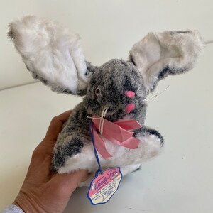 Vintage Plush Bunny Rabbit Trudy Toys 1960s - Etsy