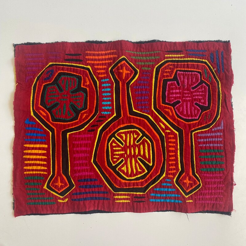 Mola Applique - Etsy