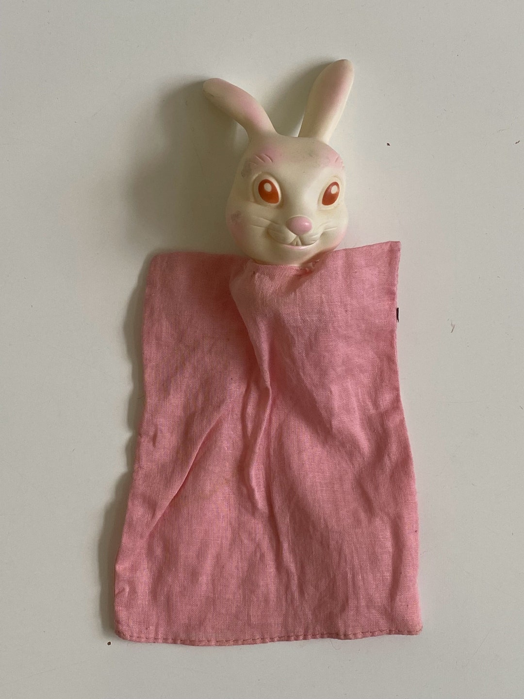 Vintage Avon Bubble Bunny Hand Puppet Rubber Head - Etsy