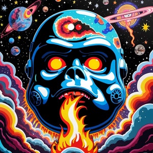 Ape Lord AI Artwork for Your Wall - Etsy