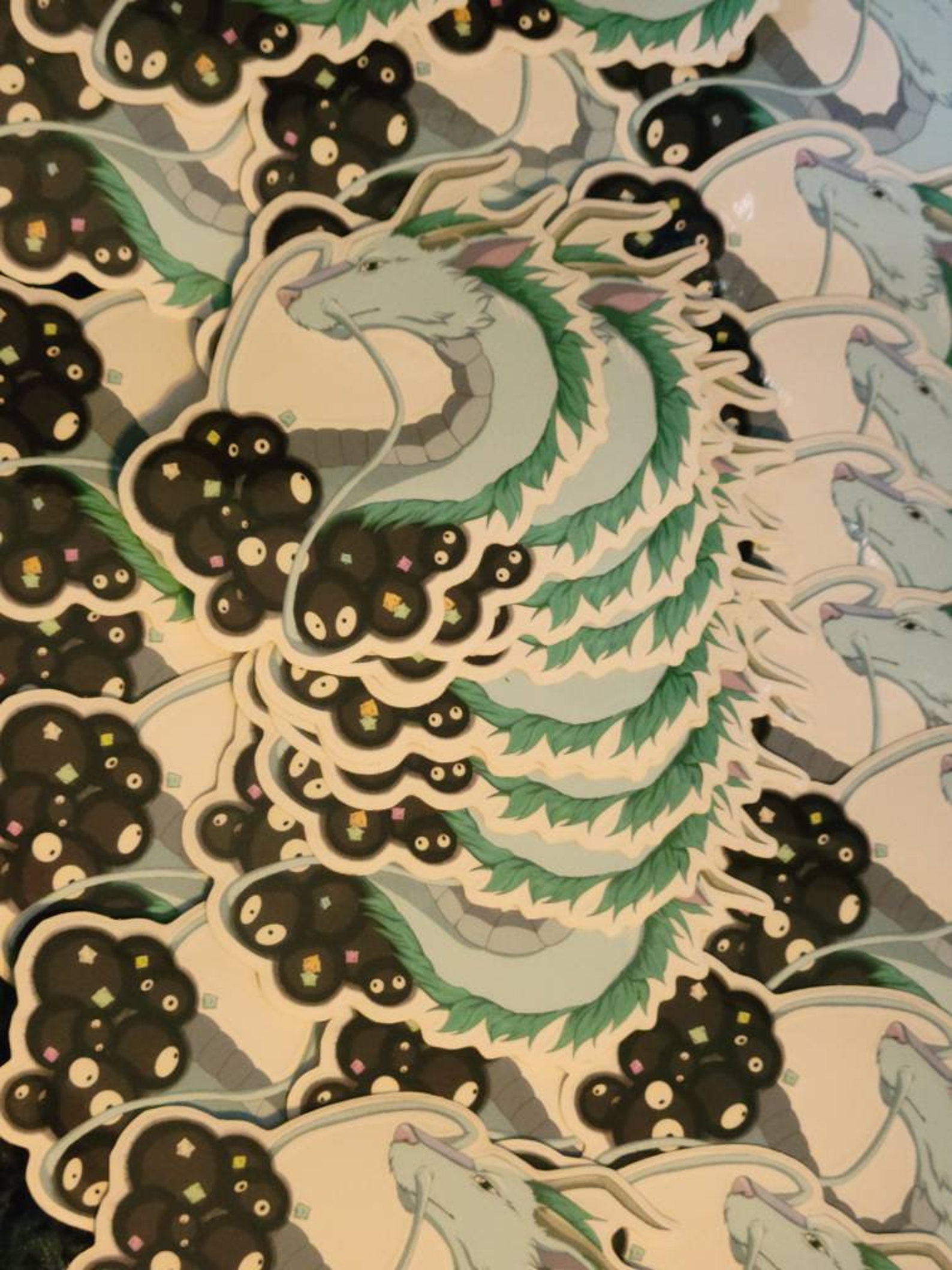 Spirited Away Haku Transparent Sticker | Etsy