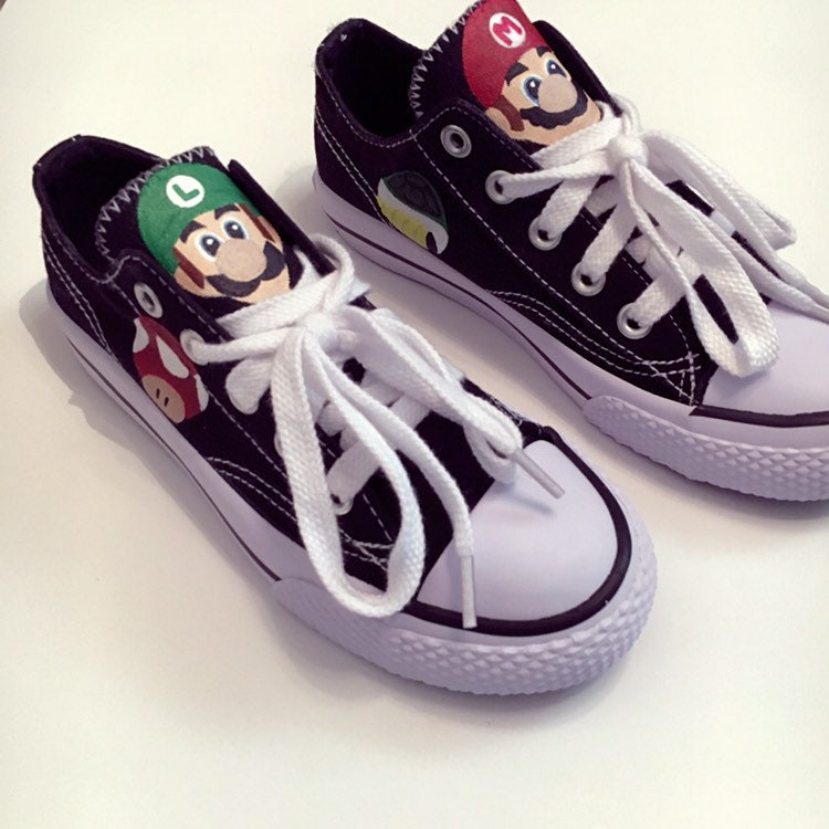SALE** LAST PAIR! Super Mario Bros Mario Luigi and Friends Custom ...