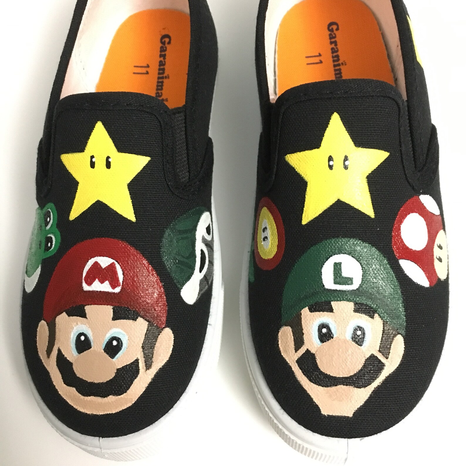 SALE LAST PAIR Super Mario Bros Mario Luigi and Friends | Etsy