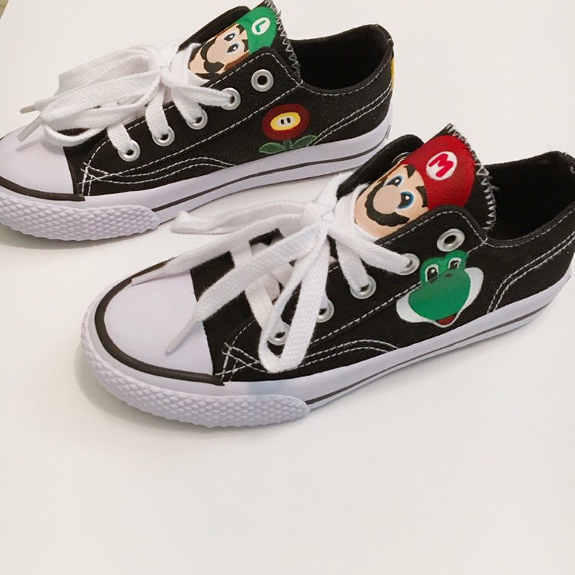SALE** LAST PAIR! Super Mario Bros Mario Luigi and Friends Custom ...