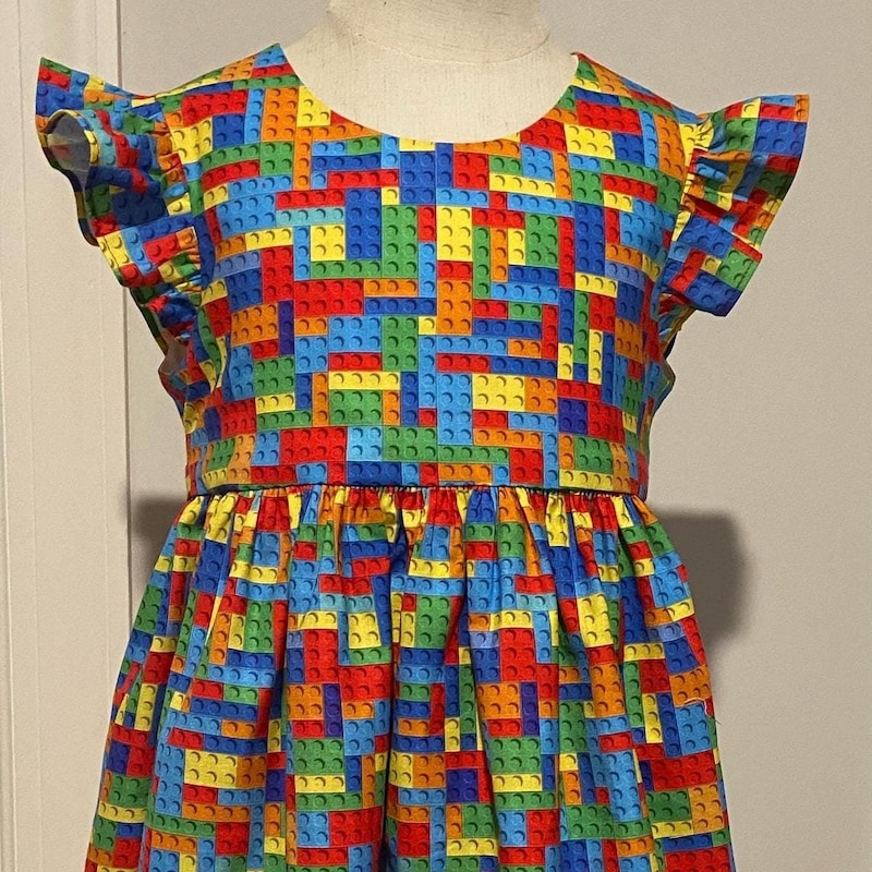 Brick Building Dress - Etsy