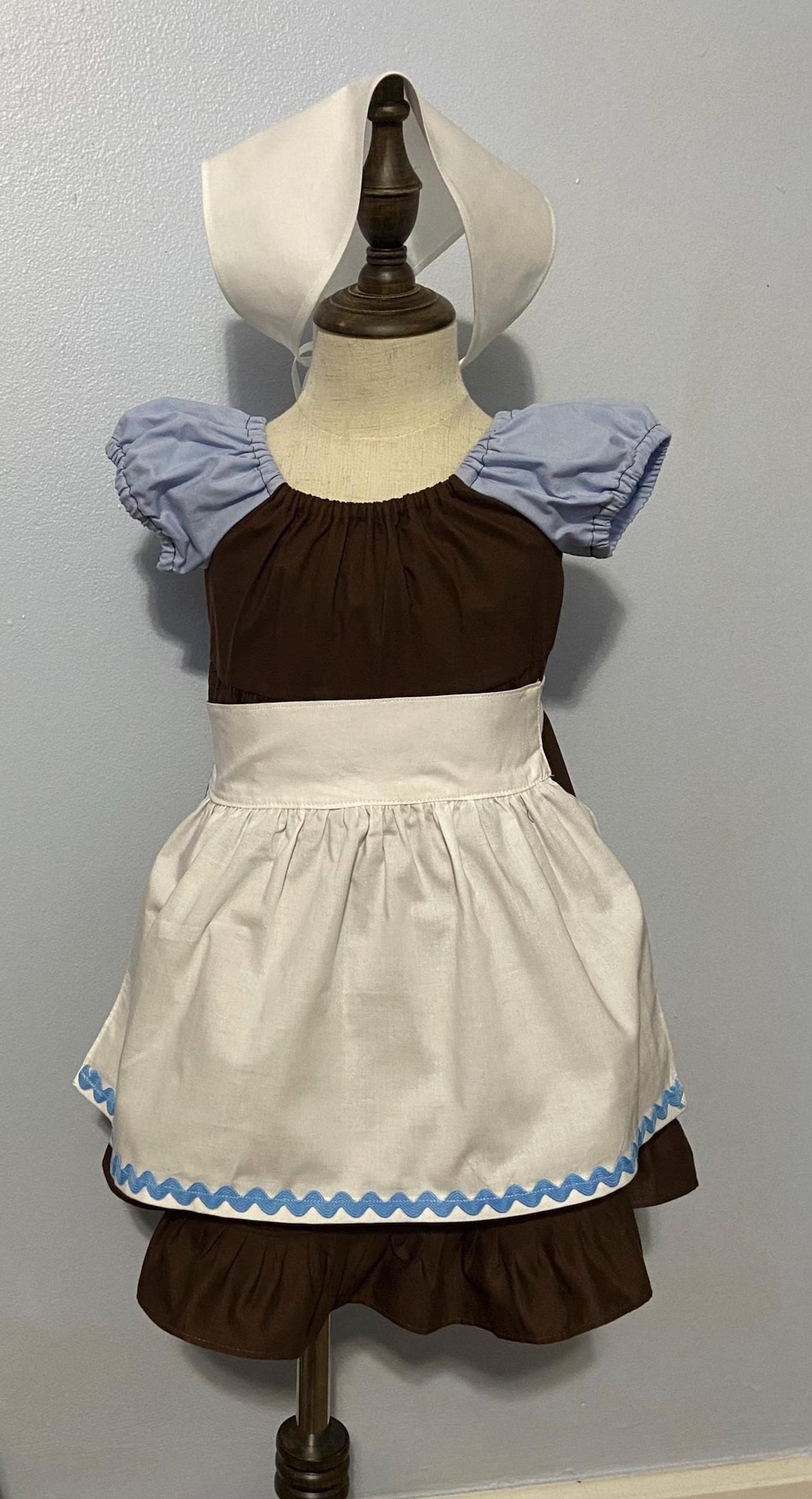 Cinderella Rag Dress With Hat and Apron , Dress up or Costume - Etsy