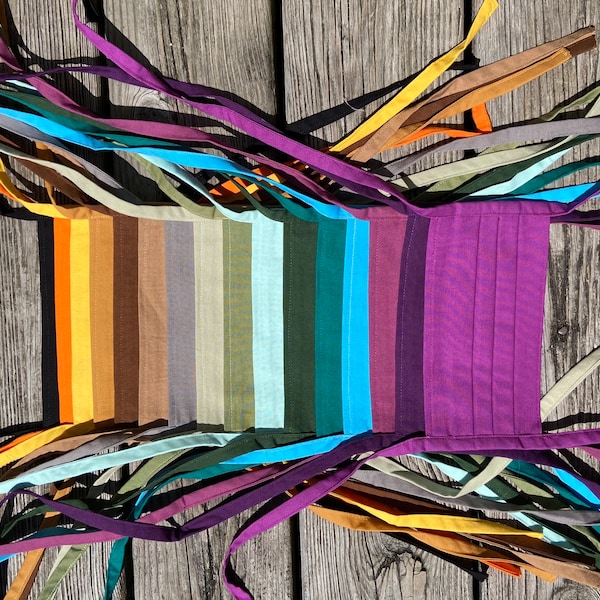 Tie Back Face Mask - Etsy