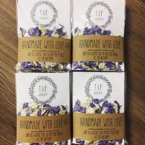 Wedding Confetti Personalised Envelopes (biodegradable Confetti) BOHO ...