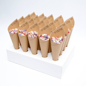 Confetti Cone Stand - Etsy UK