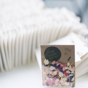 Wedding Confetti Personalised Envelopes (biodegradable Confetti) - Etsy