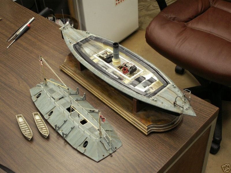 CSS Palmetto State Civil War Model Kit Over 2ft See Radio | Etsy