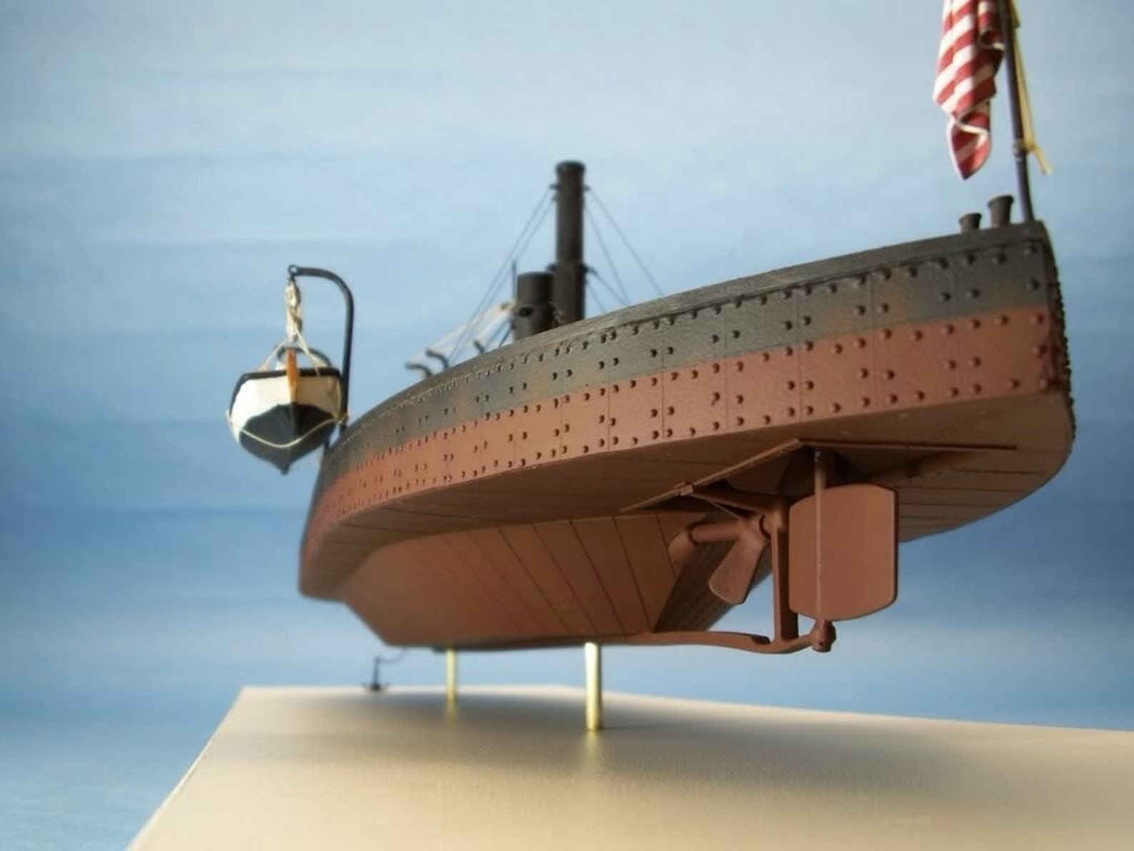 U.S.S Monitor Union Civil War Era Navy Ship Model Kit LARGE - Etsy