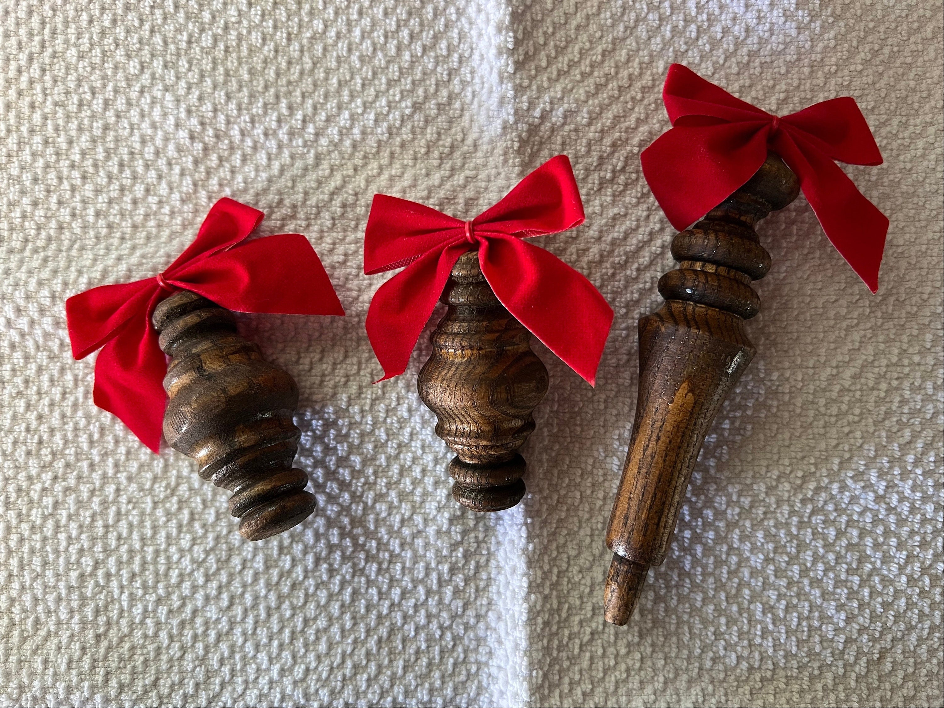 Vintage Spindle Christmas Ornament Wood Ornament Folk Decor - Etsy