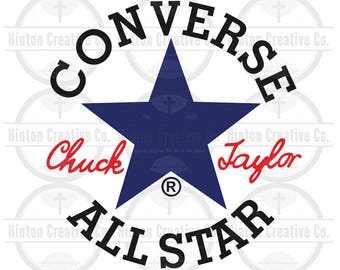 Chuck Taylor Logo II Digital Cut File Print File SVG Circuit | Etsy