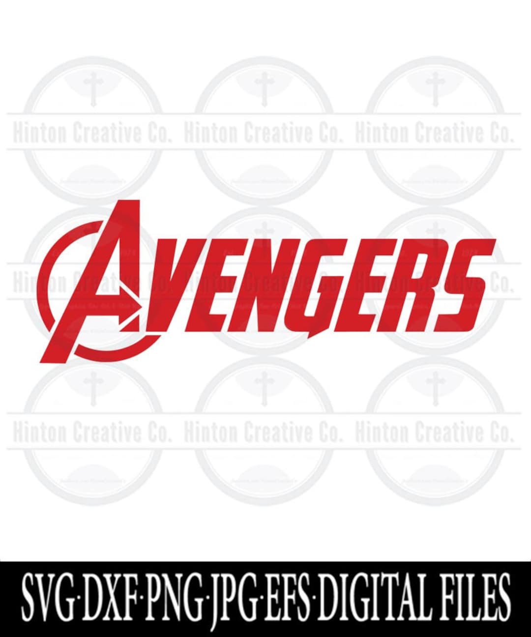 The Avengers Logo Digital Cut File Print File SVG Circuit Silhouette ...