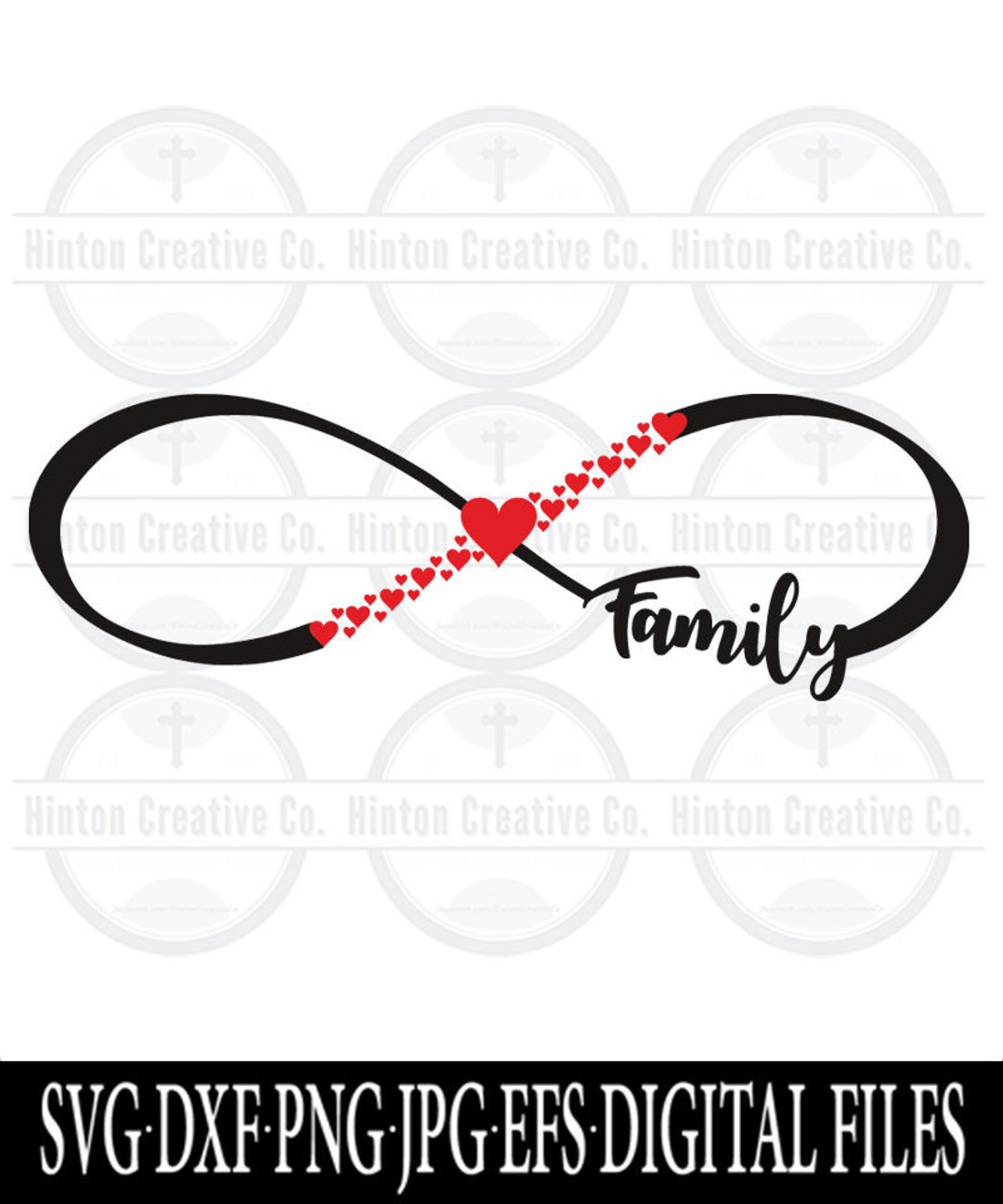Infinitely Family Digital Cut File Print File SVG Circuit Silhouette ...
