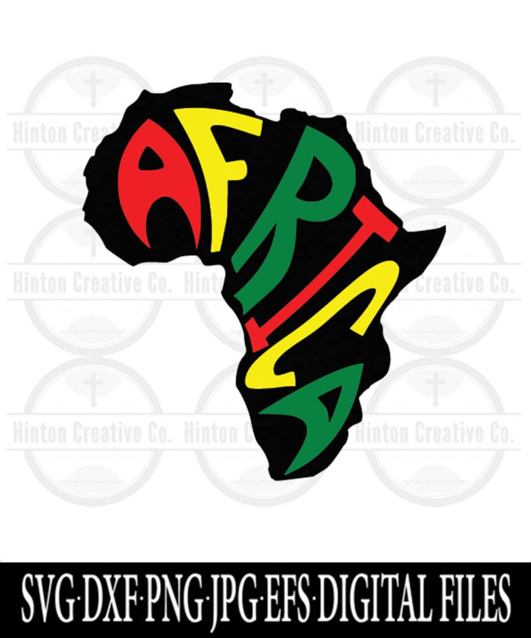 Africa Cut File Print File SVG Circuit Brother Silhouette Image Custom ...