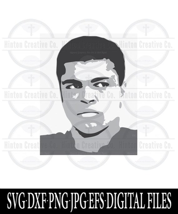 Muhammad Ali the Greatest Digital Cut File Print File SVG - Etsy