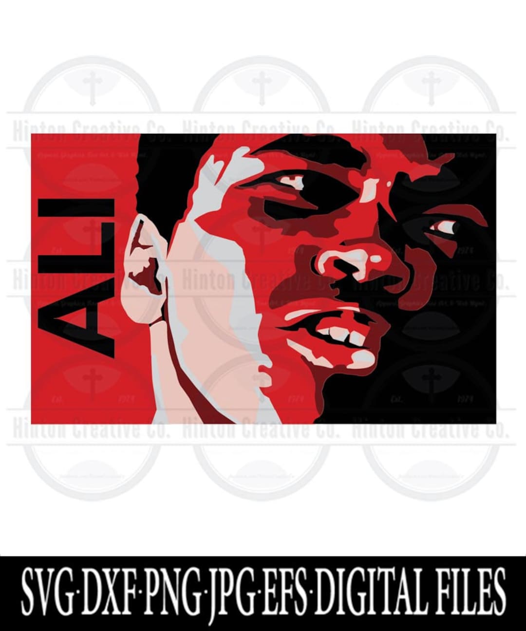 Muhammad Ali - the Greatest III Digital Cut File Print File SVG Circuit ...