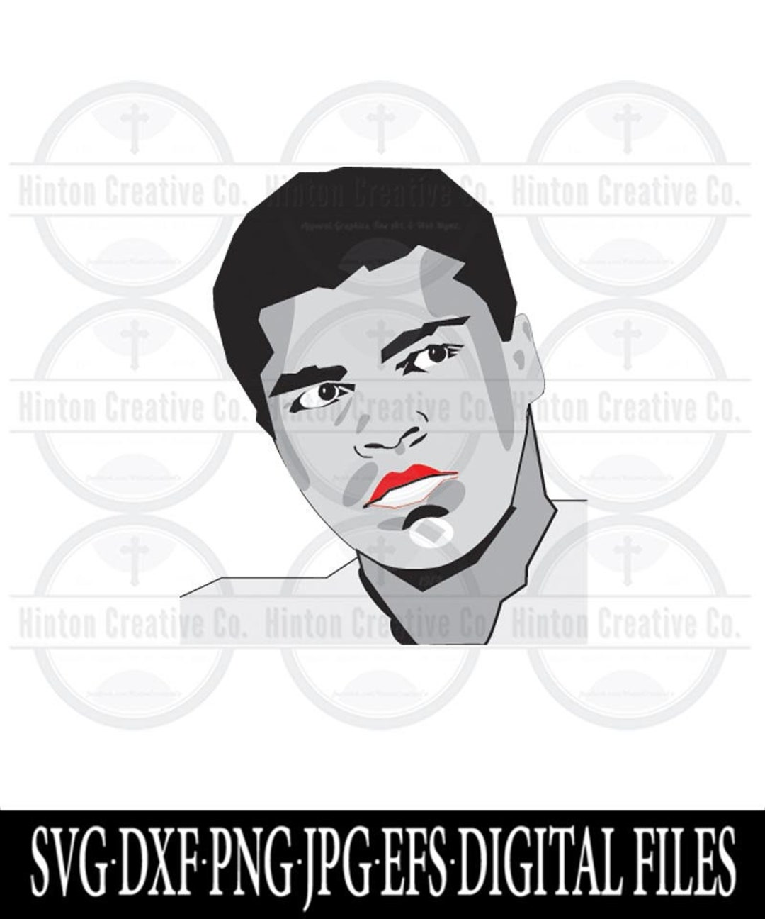 Muhammad Ali - the Greatest V Digital Cut File Print File SVG Circuit ...