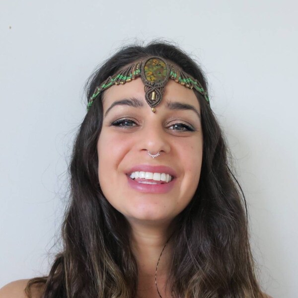 Forehead Necklace - Etsy