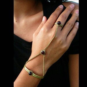 Ring Bracelet - Etsy