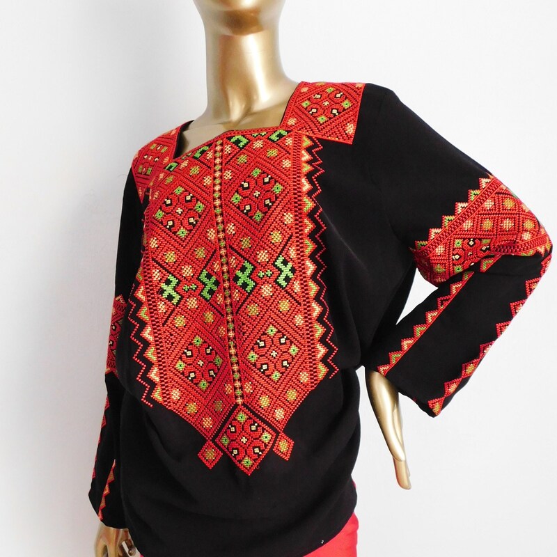 Embroidered Tunic - Etsy