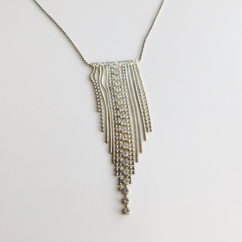 Fringe Necklace - Etsy