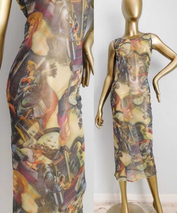 Vintage mesh dress - Gem