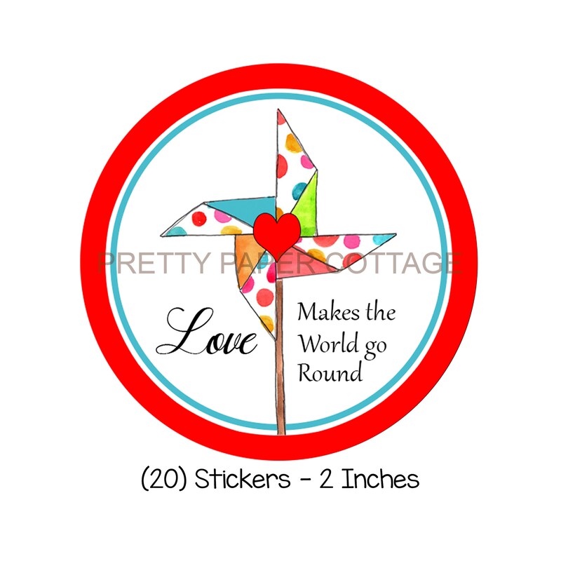 Pinwheel Party Favor - Etsy