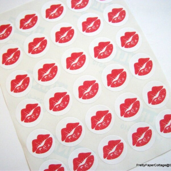 Stickers Valentine - Etsy