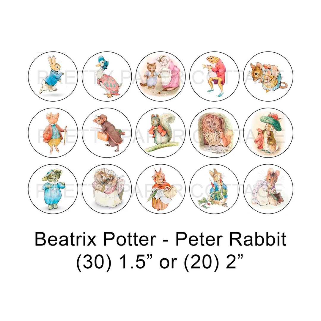 Beatrix Potter, Peter Rabbit, Storybook Characters, Stickers, Baby ...