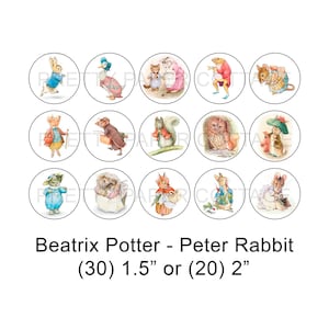 Beatrix Potter, Peter Rabbit, Storybook Characters, Stickers, Baby ...