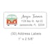 Winnie the Pooh, Address Labels, (30) 1x2.65 Inches, Personalized ...