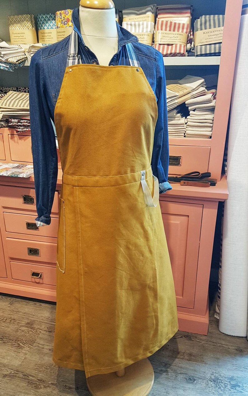 Potters Apron Pottery Apron Canvas | Etsy