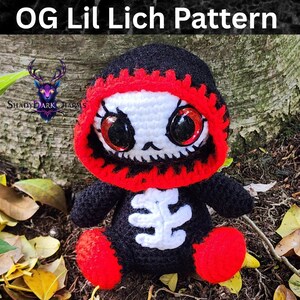 Basic Lil Lich Amigurumi Crochet Pattern - Etsy