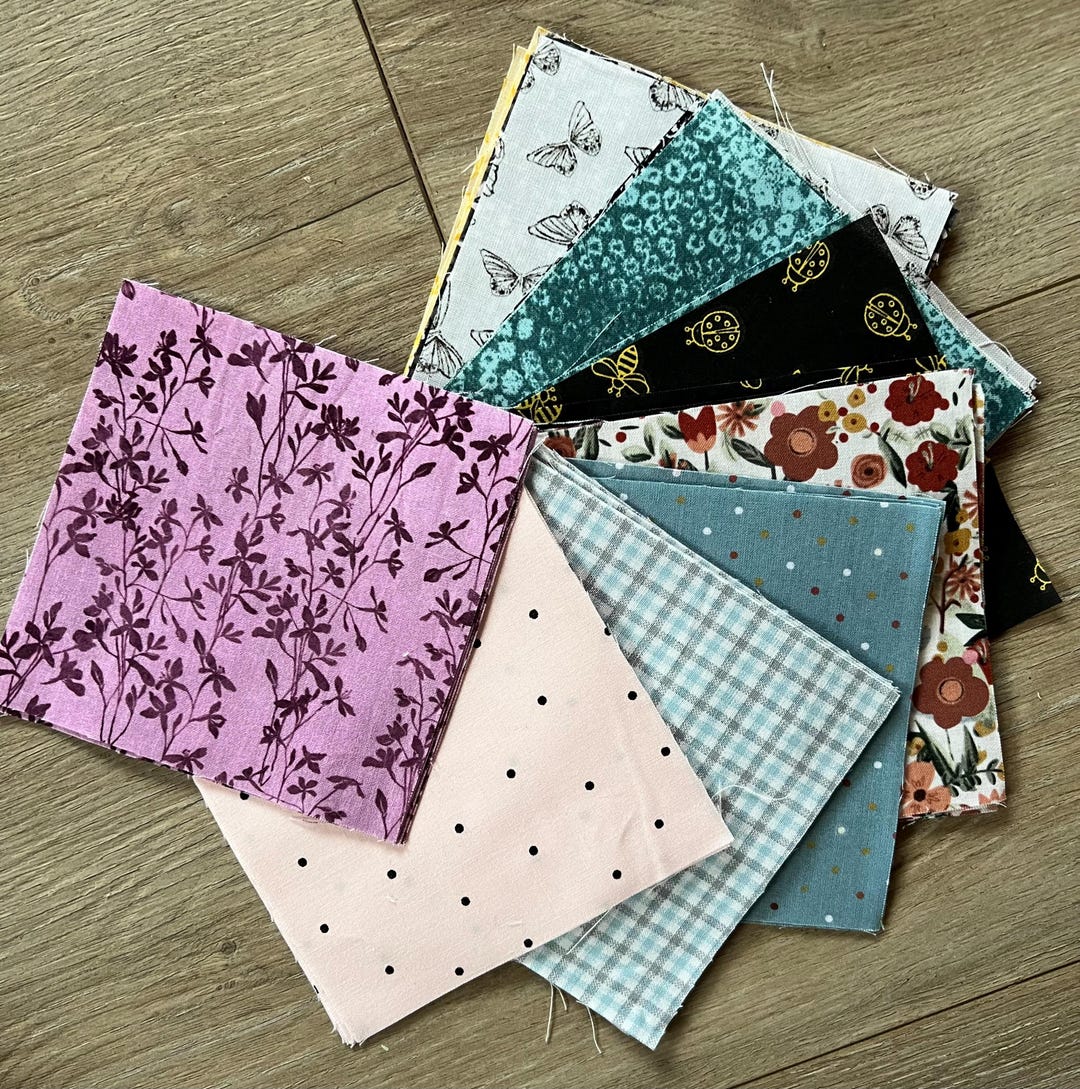 5" Squares- Left Overs Pack-multi-color - Etsy