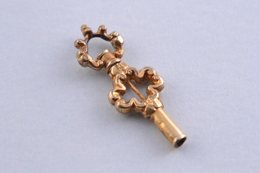 Gold Cased Victorian Watch Key 801d - Etsy