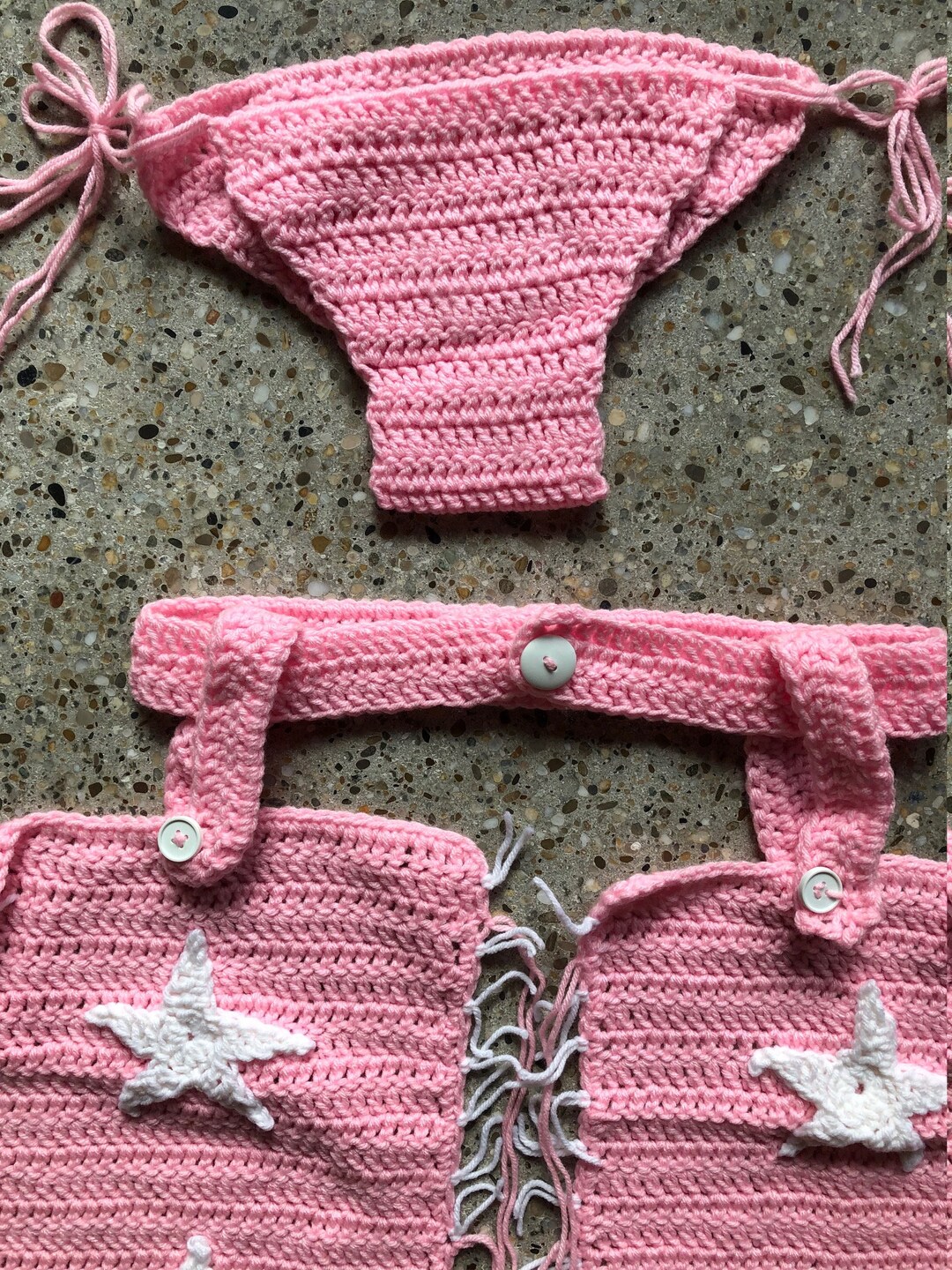 Crochet Cowgirl! Pink Crocheted Chaps, Pants and Matching Hat* - Etsy