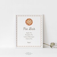 Pie Bar - Etsy