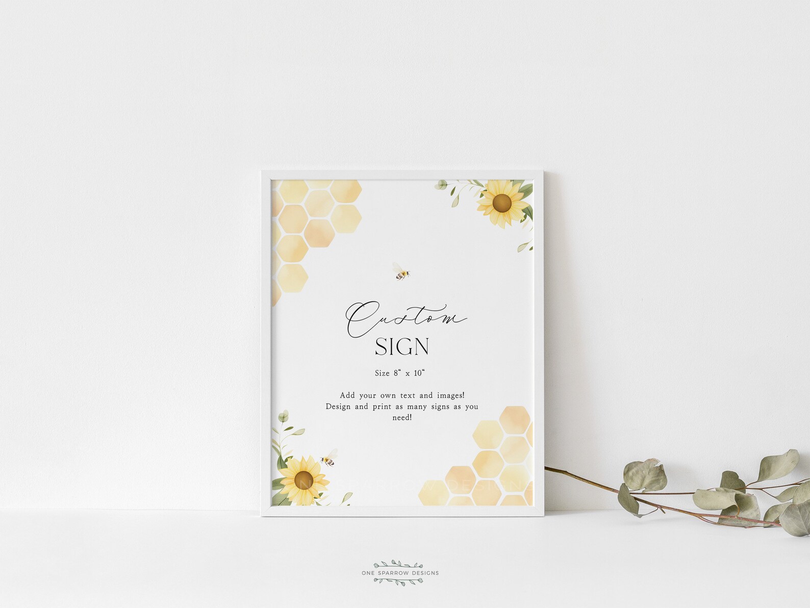 Honey Bee Vote Board Gender Reveal, He or She, Baby, Editable Printable ...
