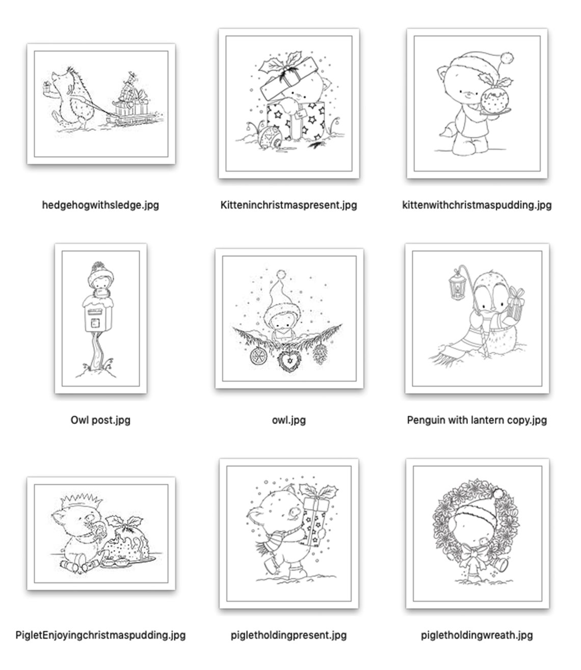 50 Ultimate Christmas Bundle Digital Stamps Card Making - Etsy