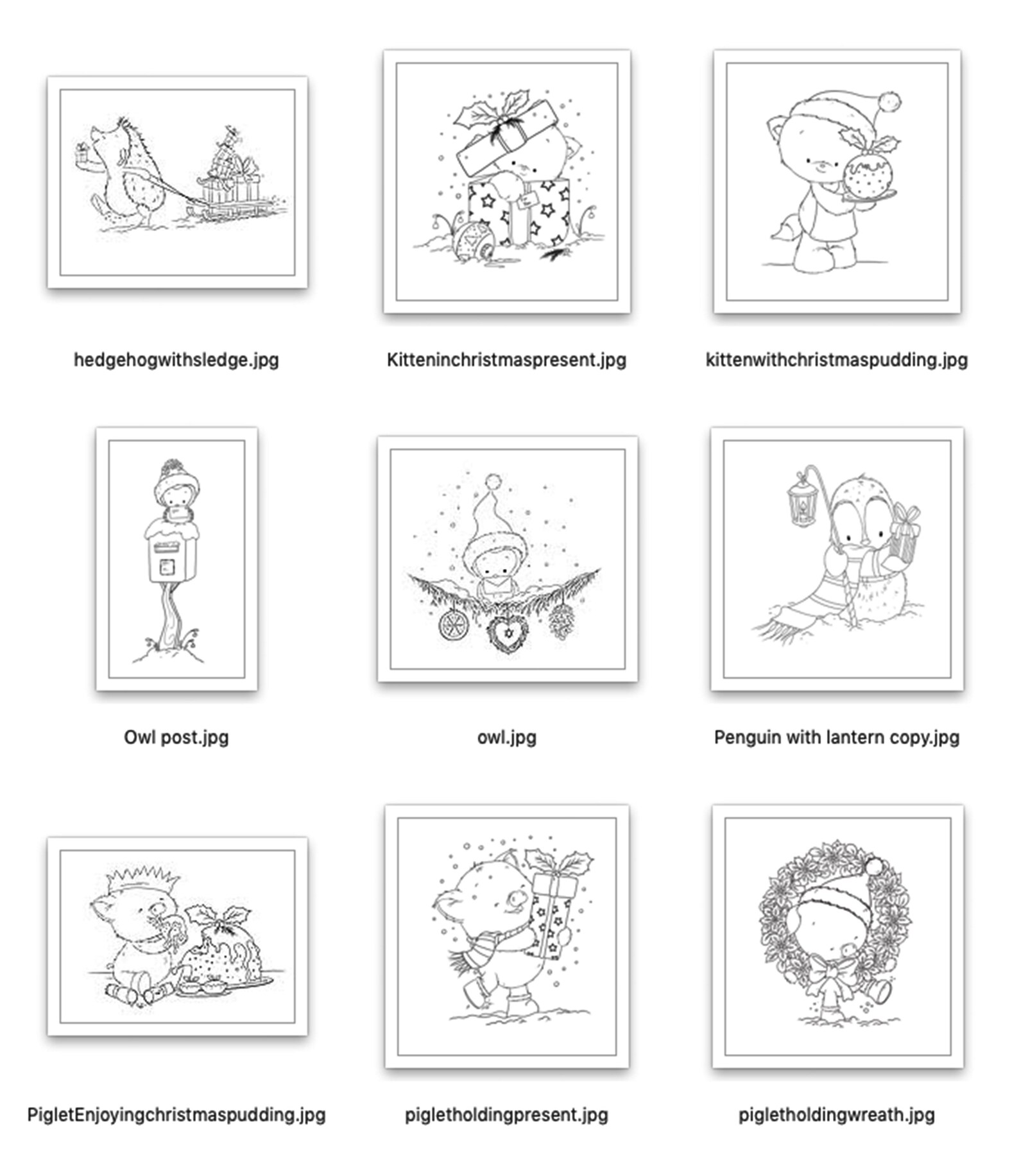 50 Ultimate Christmas Bundle Digital Stamps Card Making - Etsy