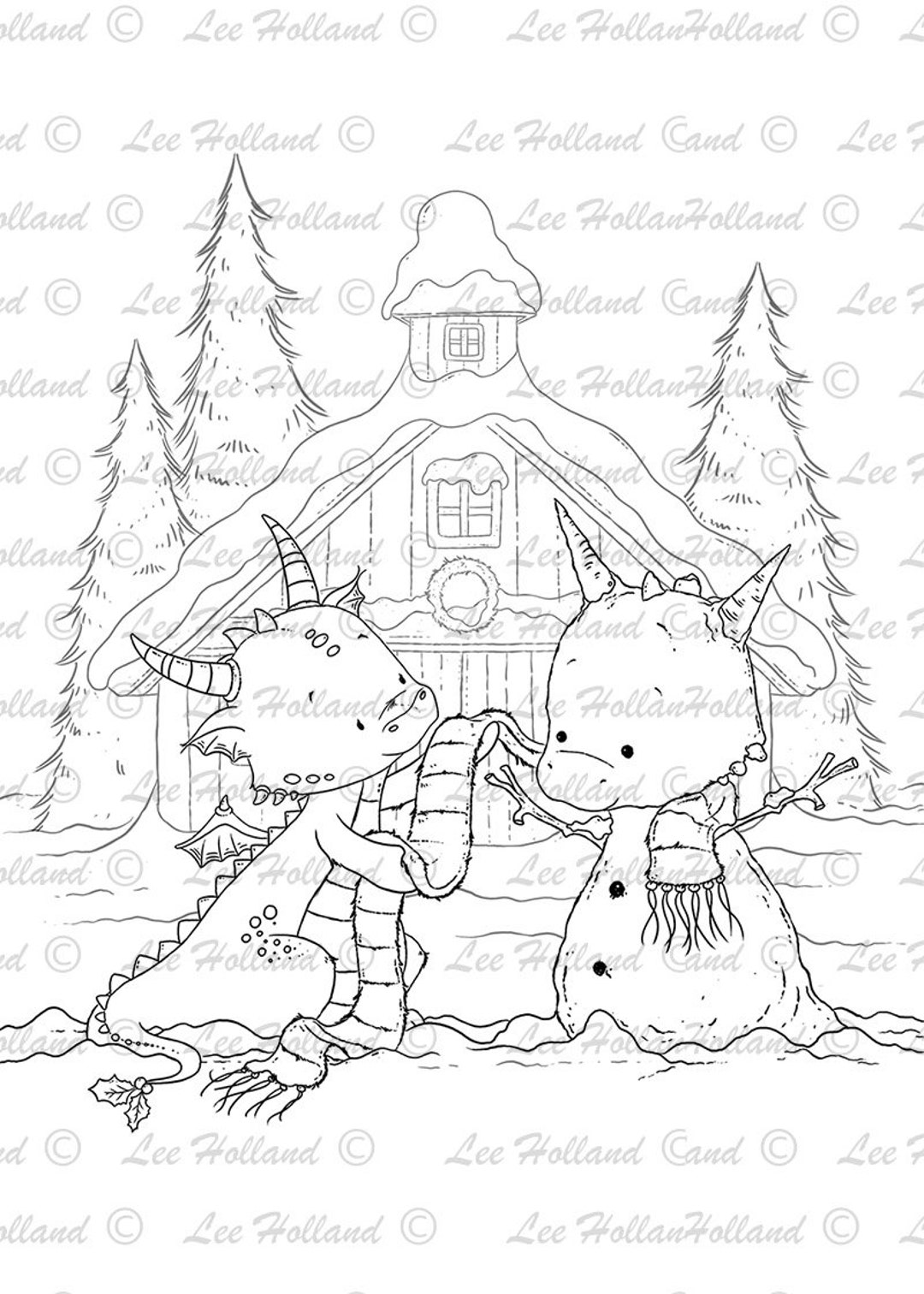 Snow Dragon Kit and Clowder Class - Etsy