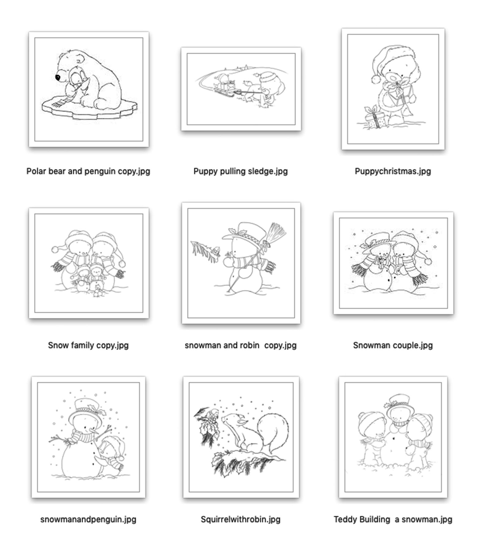 50 Ultimate Christmas Bundle Digital Stamps Card Making - Etsy