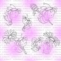 Daisy Mouse Coloured, Digital Stamp, Cute, Cardmaking, Printable ...