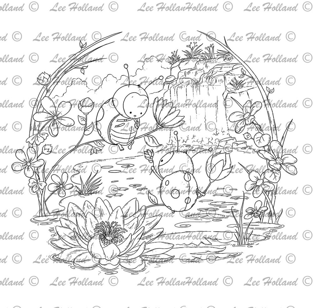 Ladybird Scene - Etsy