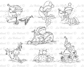 Cute Digi Stamps | Etsy