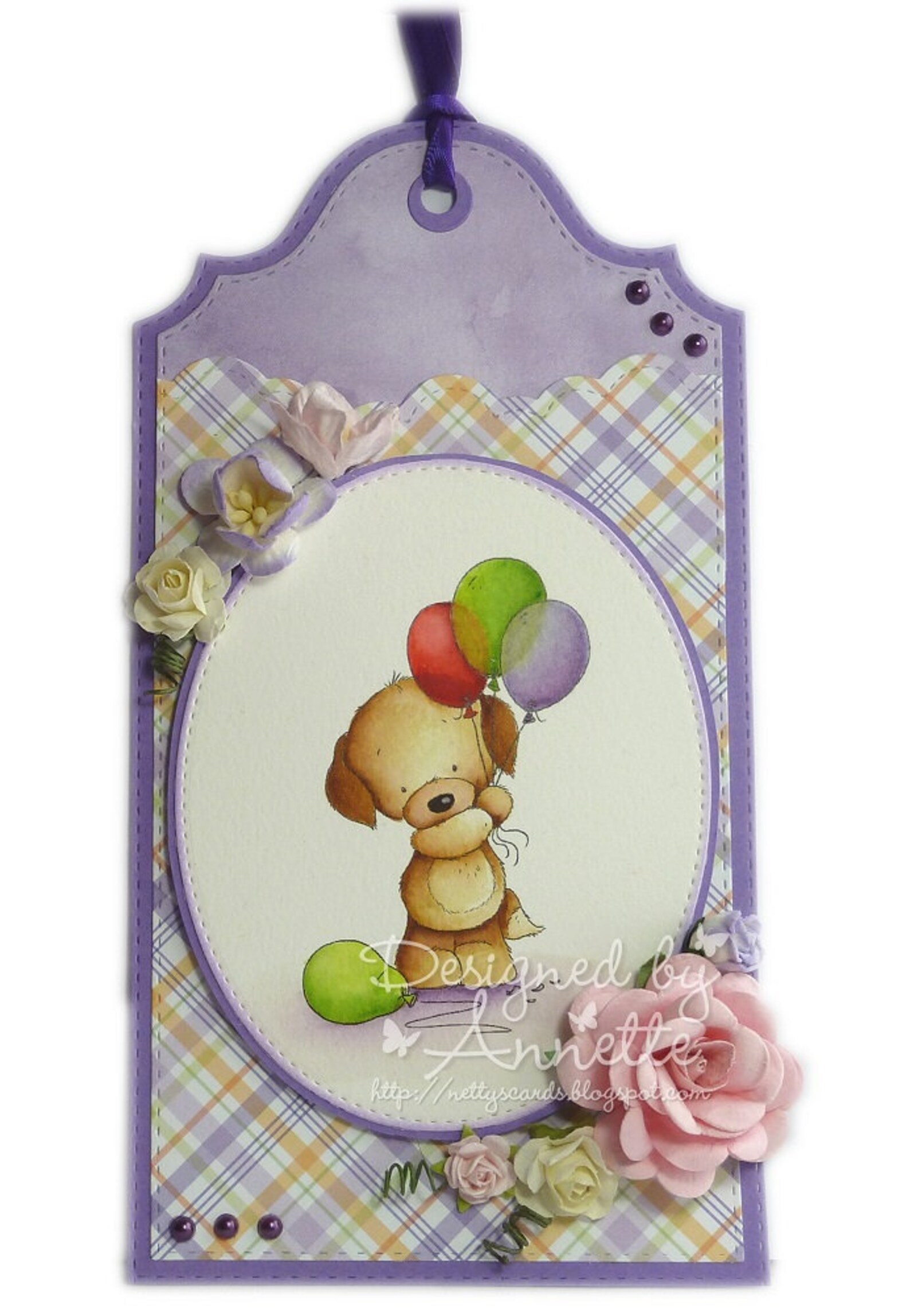 Digital Stamp Birthday Puppy Digi Stamp Digital Stamps - Etsy