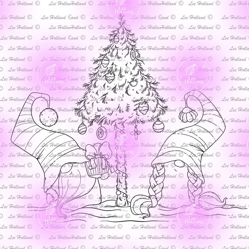 Christmas Digi Stamp - Etsy